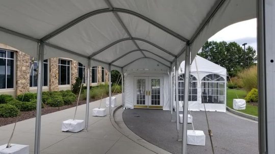 Atlanta Tent Rentals: Create Safe & Social Distance Break Rooms